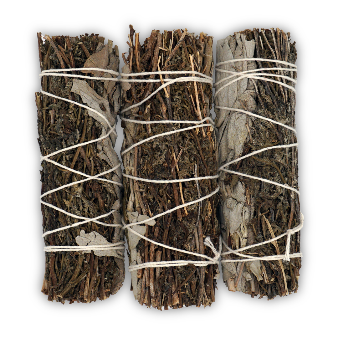 Mugwort Smudge Stick Bundle - FAIZA NATURALS